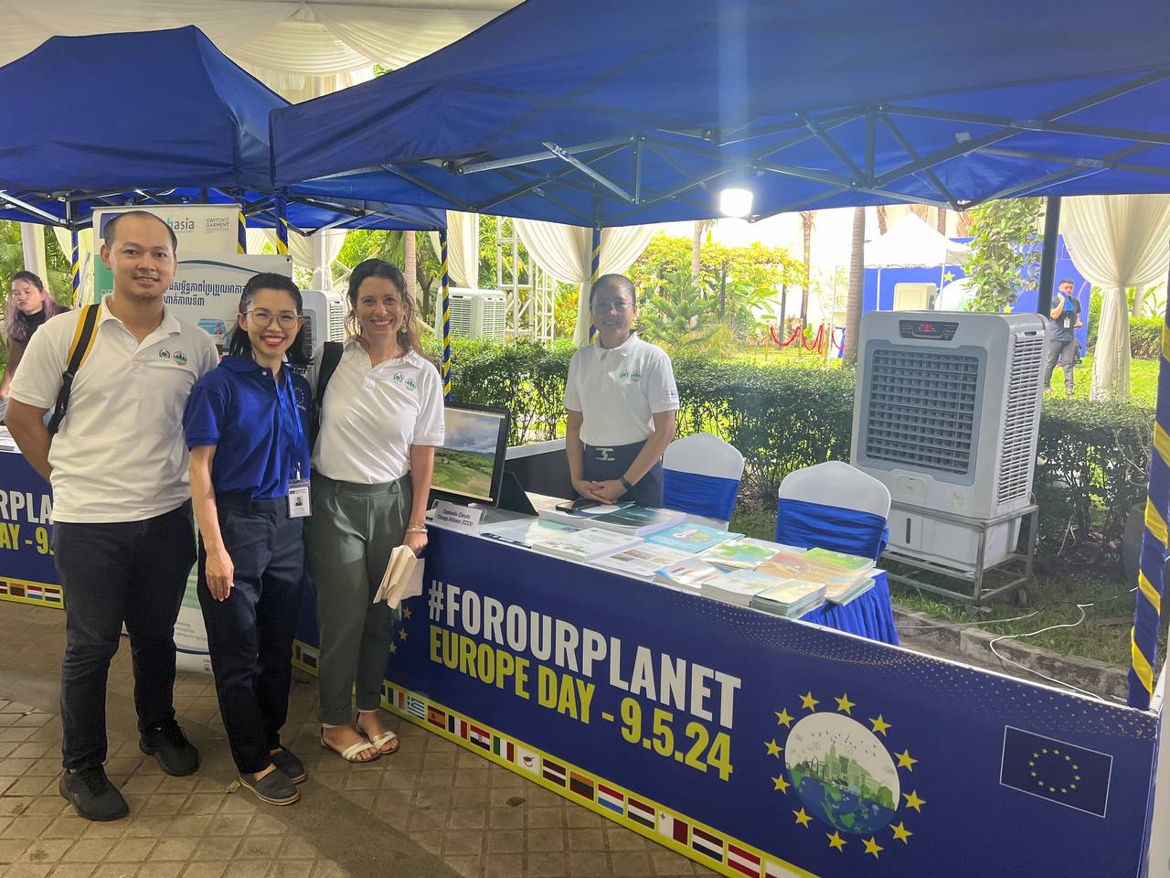 Cambodia Climate Change Alliance – Phase 3 (CCCA3) Program participated in EU Day at European ...